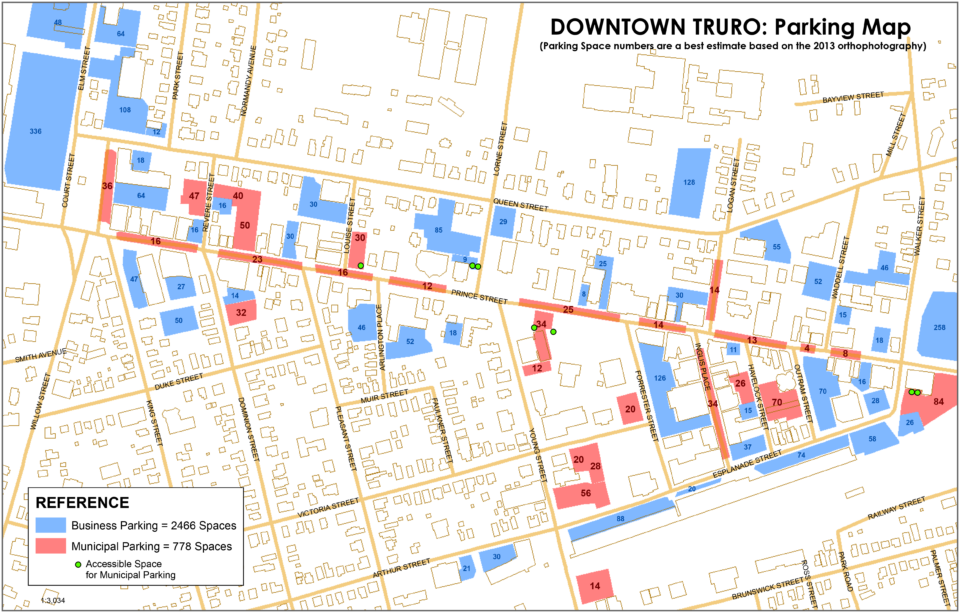 Downtown Truro Parking Map – Downtown Truro Partnership